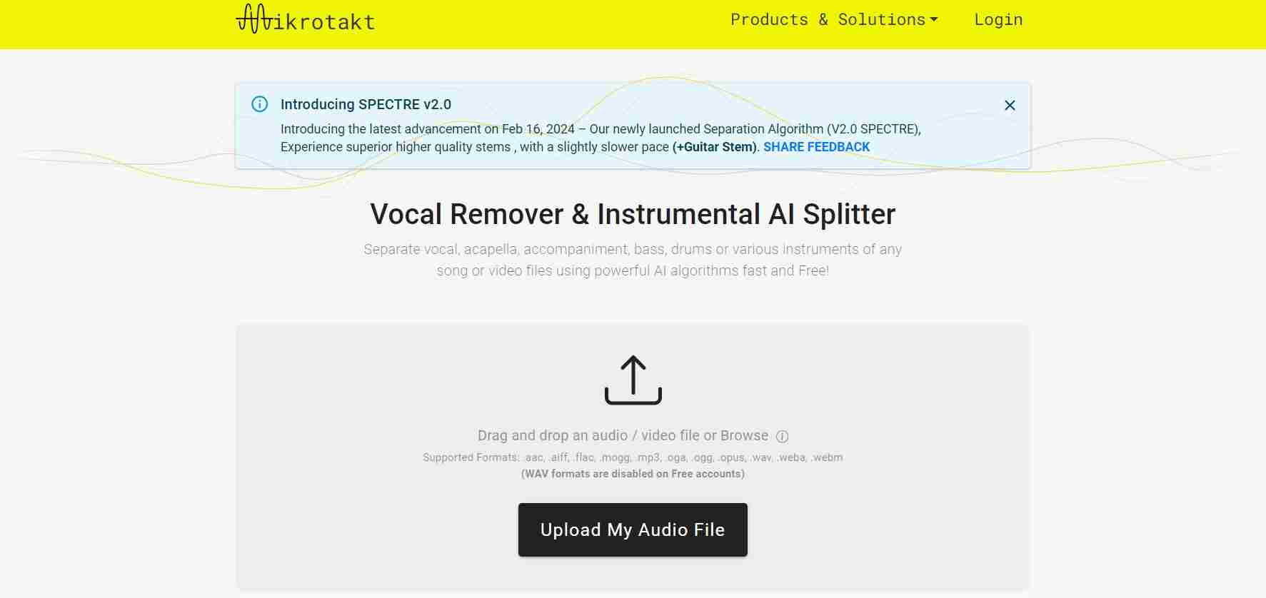 Mikrotakt - The Ultimate AI Audio Tool You Need