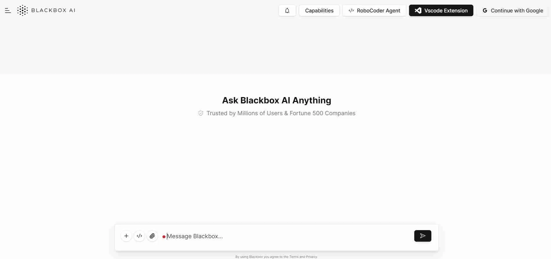 Blackbox AI - Powerful AI for Code Generation and Optimization Blackbox AI - Powerful AI for Code Generation and Optimization